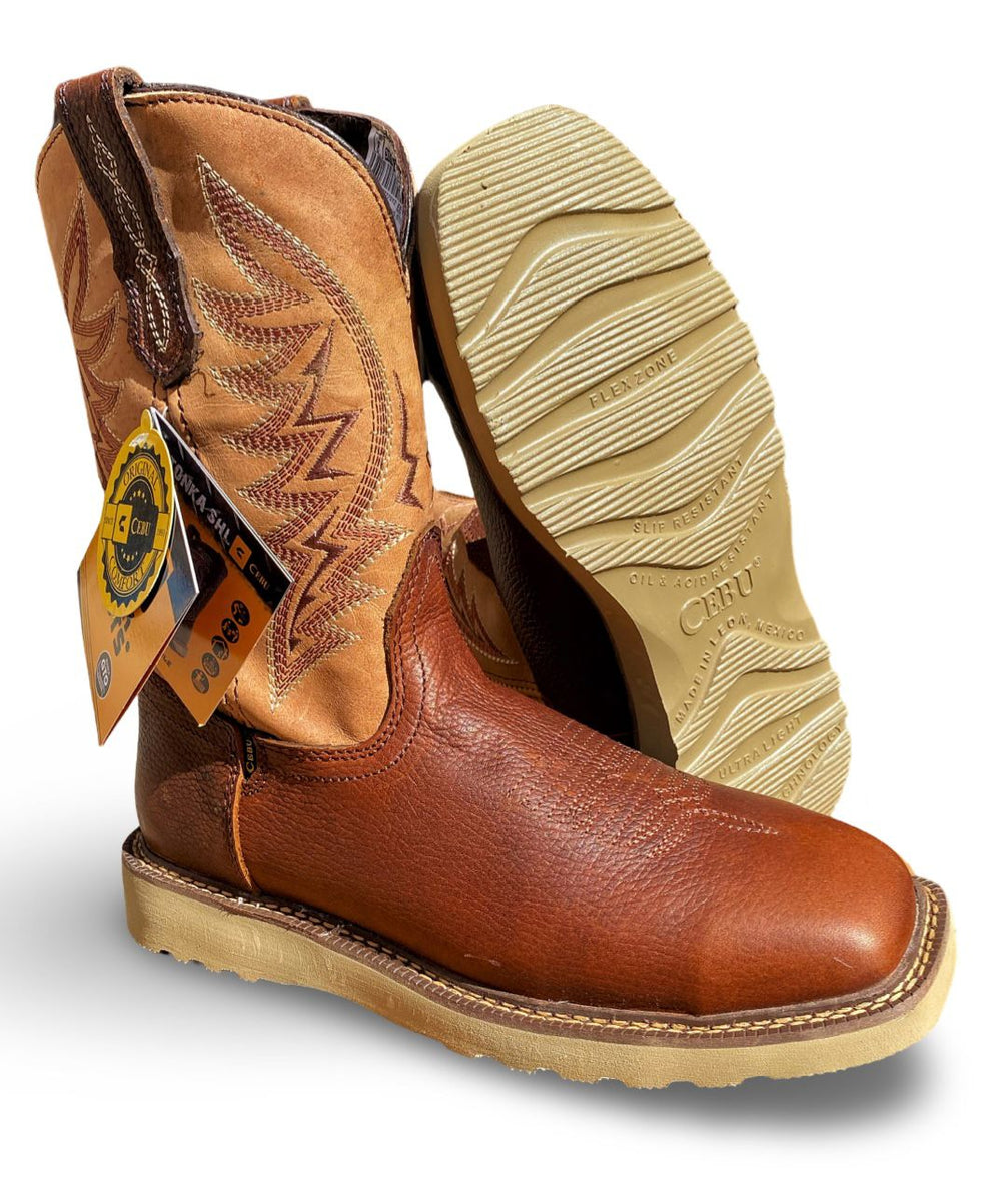 Cebu | Mens Arizona STL Angus Steel Toe Work Boots – Franko Boots